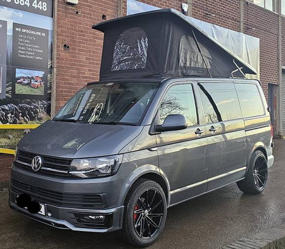 VW Transporter T6.1 Rock & Roll Bed | Lusso Campers