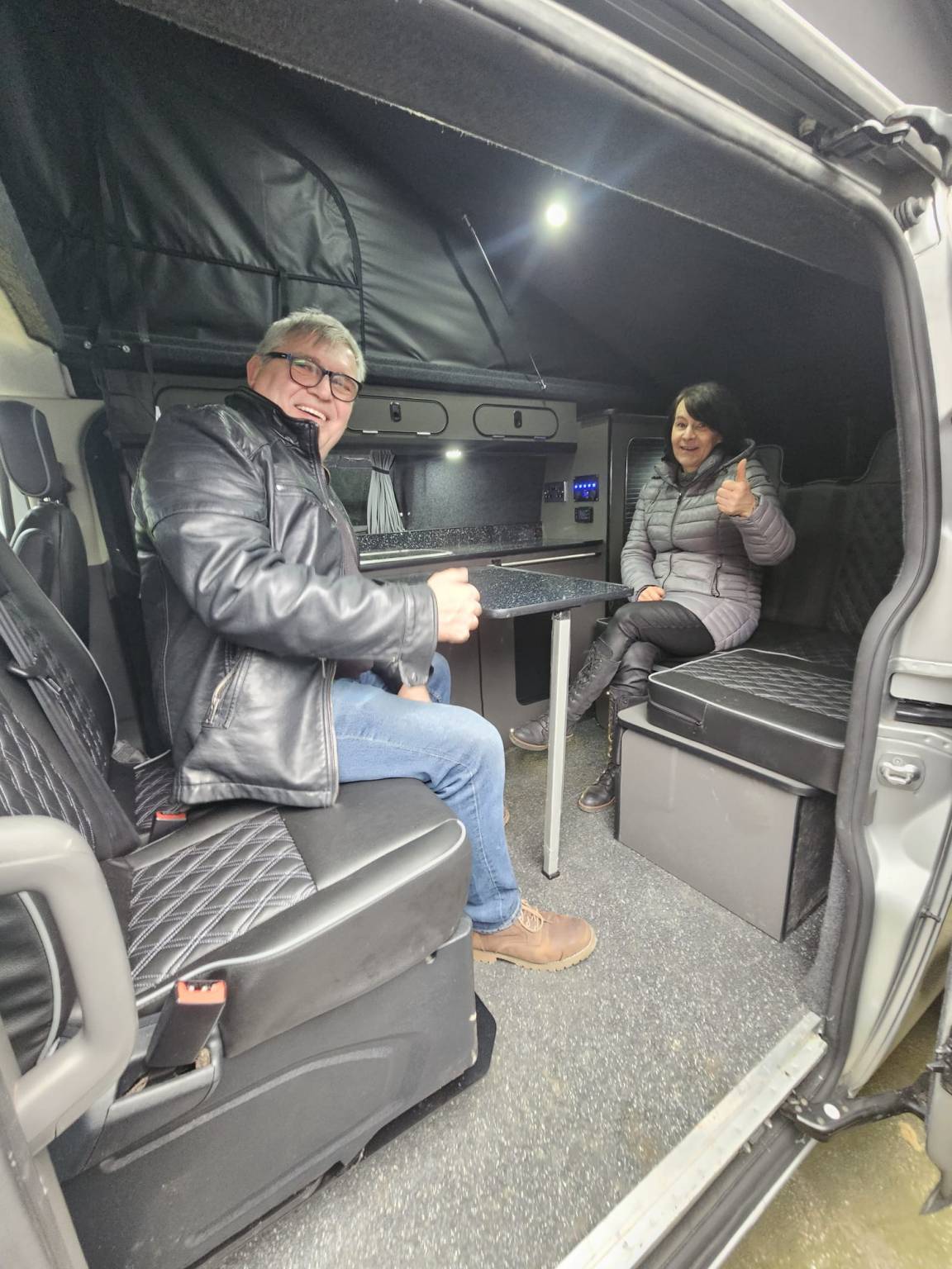 Ford Custom LWB Campervan Conversion: A Couple’s Dream