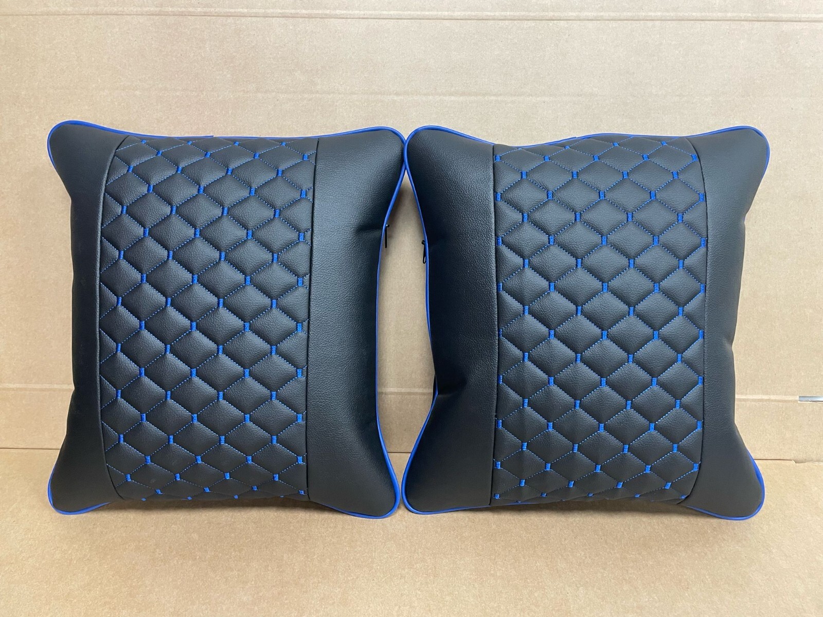2x Scatter Cushions for Rock & Roll Beds (45cm x 45cm) Single Diamond ...