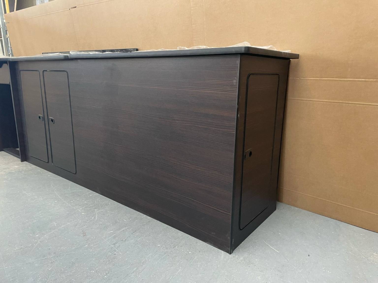 Assembled Low Level Kitchen Furniture Unit Pod Camper T5 T6 Vivaro ...