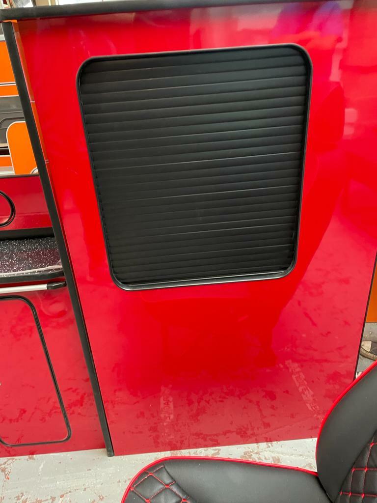 Assembled Transit Custom Vivaro Trafic SWB Gloss RED Furniture Camper ...