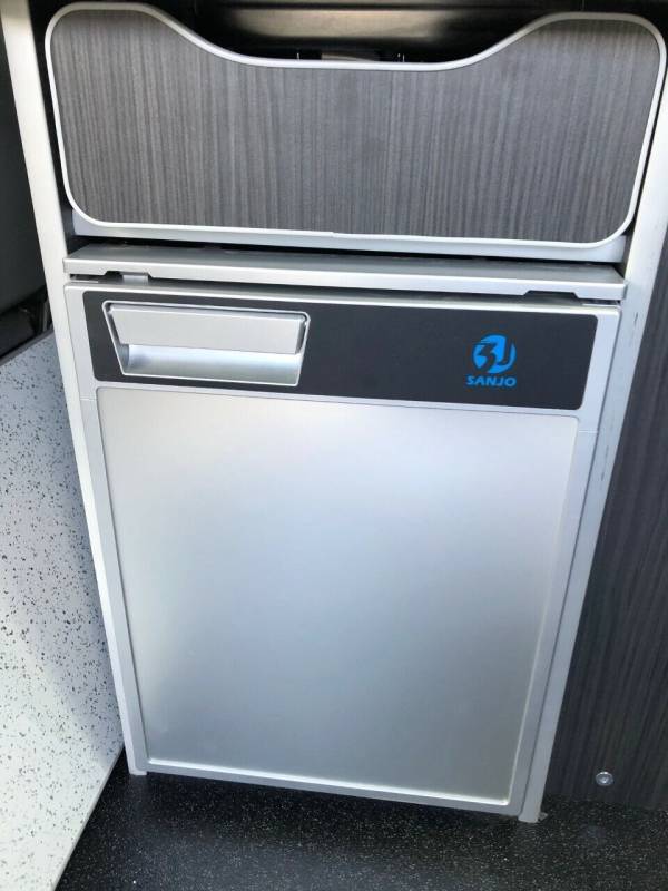 Sanjo 50ltr 12v Compressor Fridge Same as CRX50 Camper Day Van ...