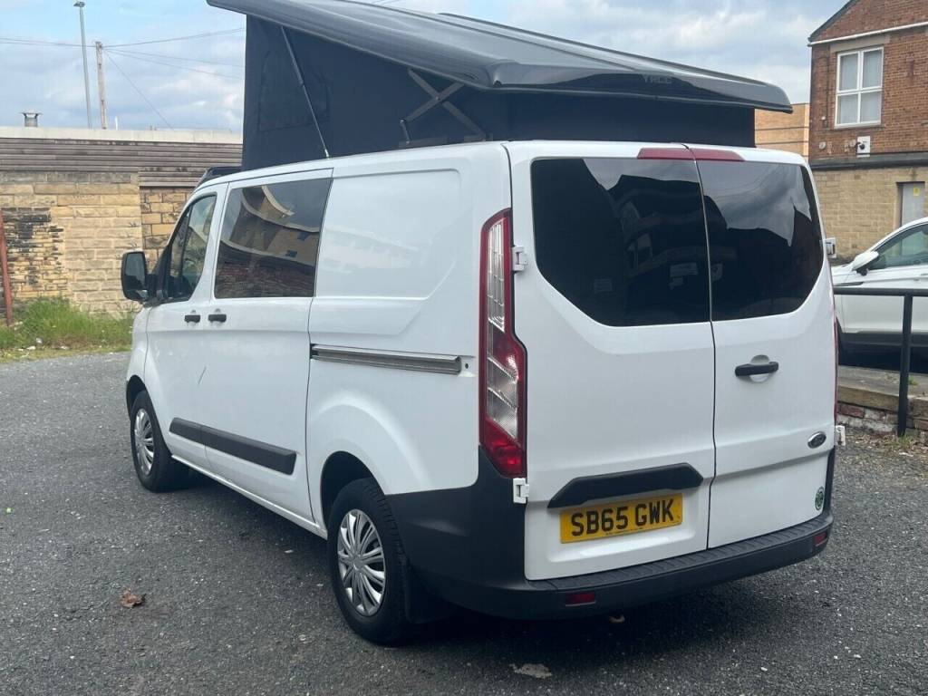 FULL Van CONVERSION Ford Transit Custom Campervan Motorhome 4 BERTH POP ...