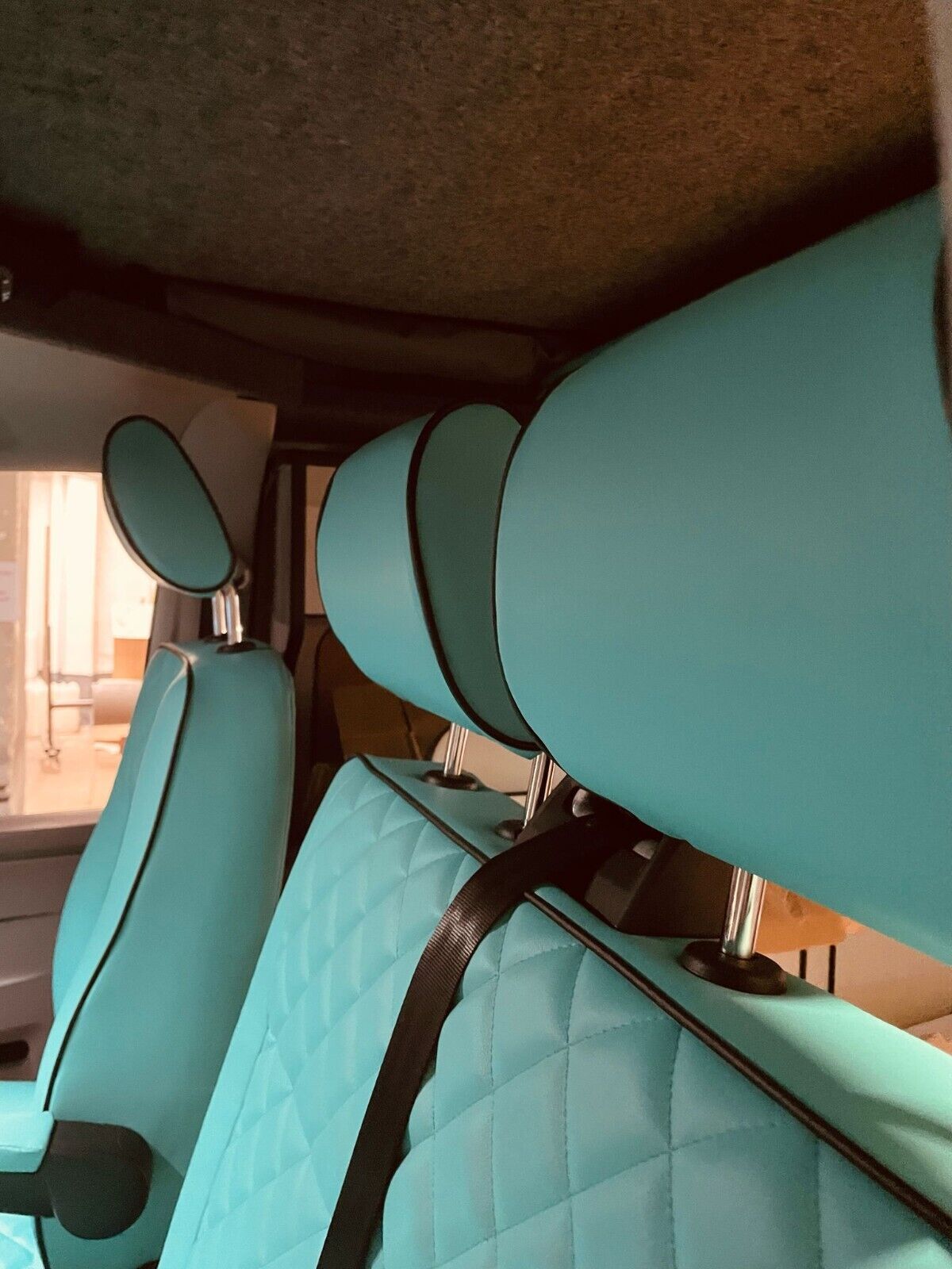 VW T5 T6, Vivaro, Custom Trafic. New 2+1 Front Seat Upholstering ...