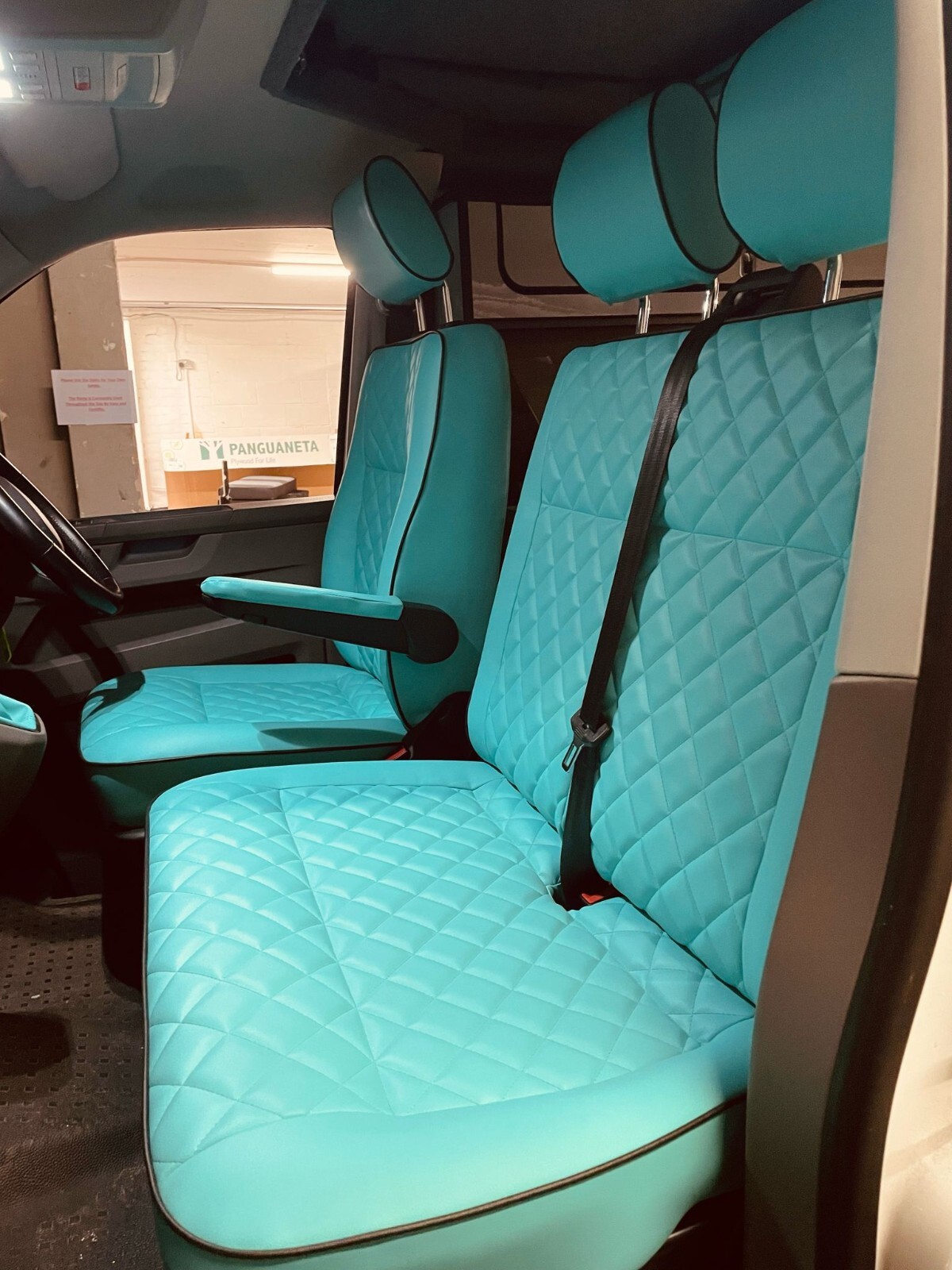 VW T5 T6, Vivaro, Custom Trafic. New 2+1 Front Seat Upholstering ...