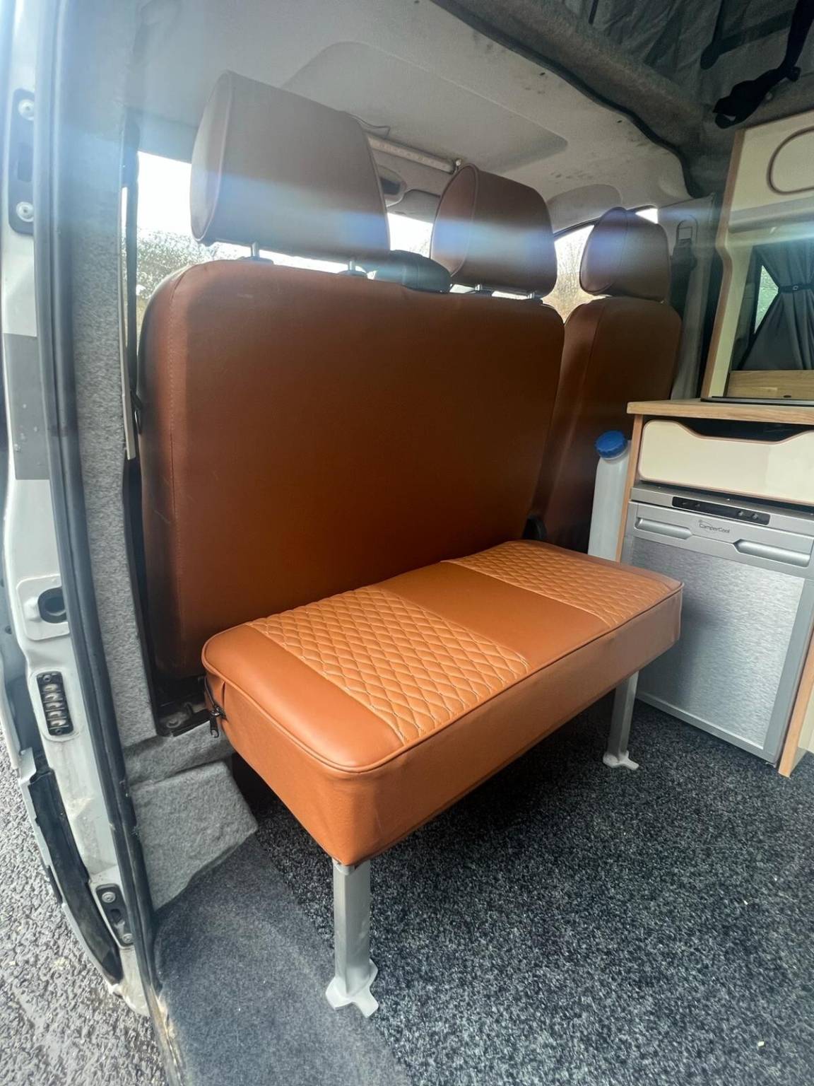 FULL Van CONVERSION Mercedes Vito Campervan Motorhome 4 BERTH POP TOP ...