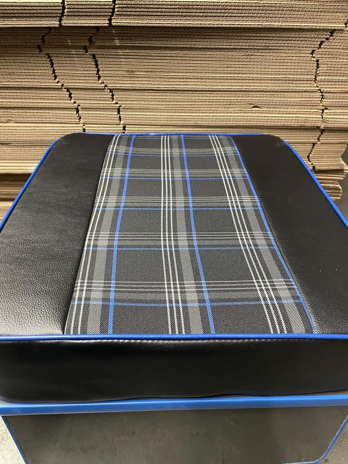 Potti Cushion for Thetford Porta Potti Box (47cm x 50cm) GTI Tartan ...