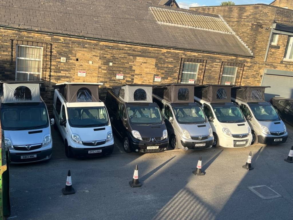 FULL Van CONVERSION Ford Transit MK7 Campervan Motorhome 4 BERTH POP ...