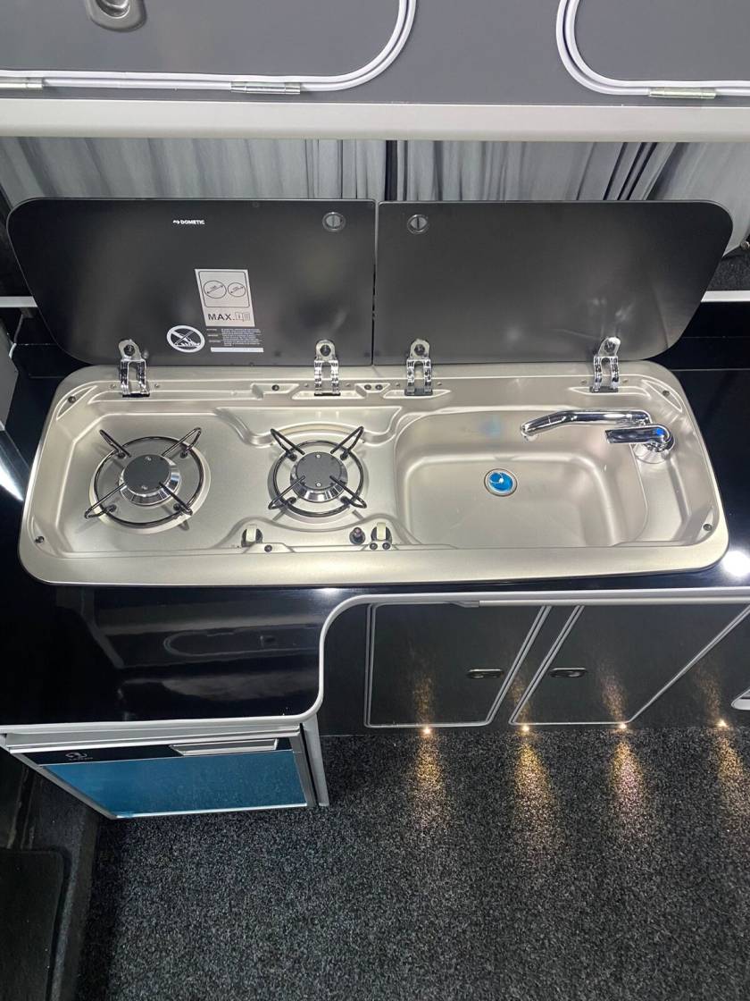 FULL Van CONVERSION Ford Transit MK7 Campervan Motorhome 4 BERTH POP ...