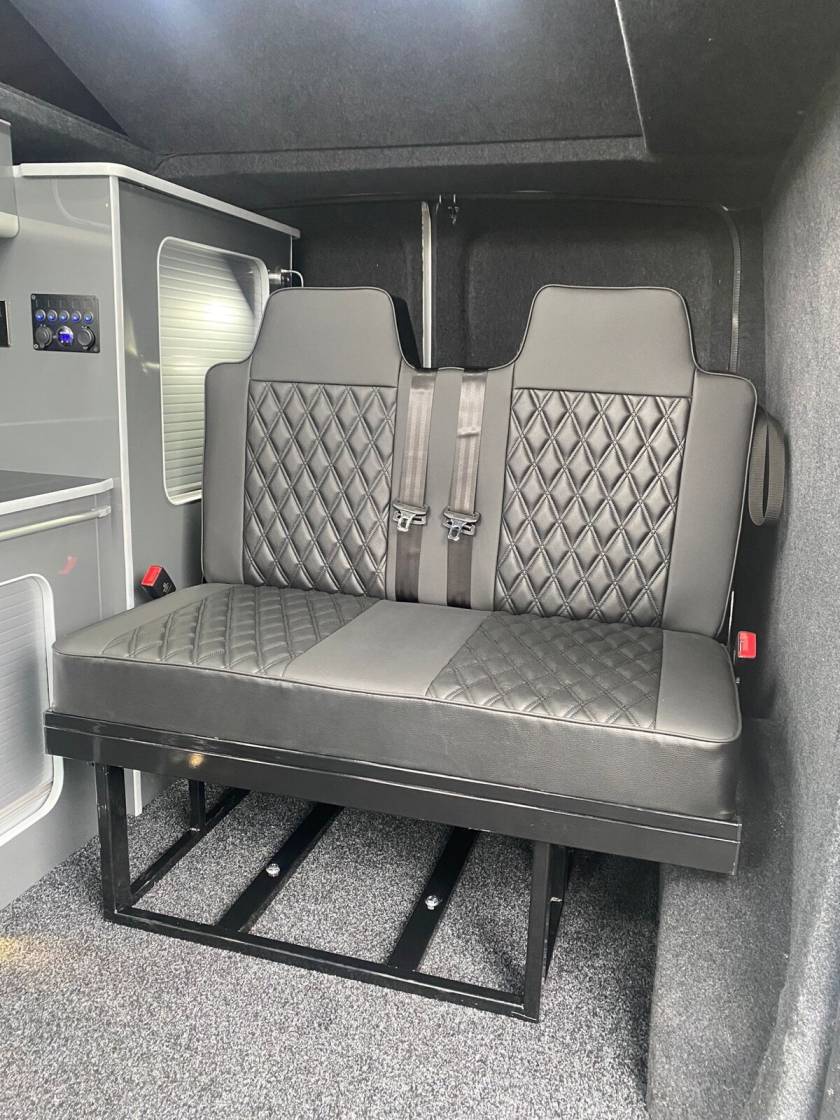 FULL Van CONVERSION Ford Transit MK7 Campervan Motorhome 4 BERTH POP ...