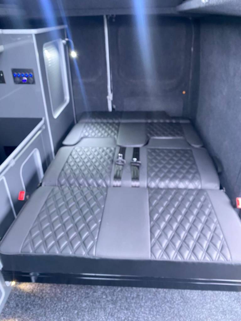 FULL Van CONVERSION Ford Transit MK7 Campervan Motorhome 4 BERTH POP ...