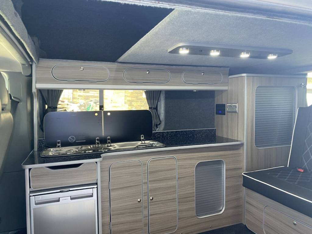 Ford Transit Custom LWB kitchen furniture Assembled camper van ...