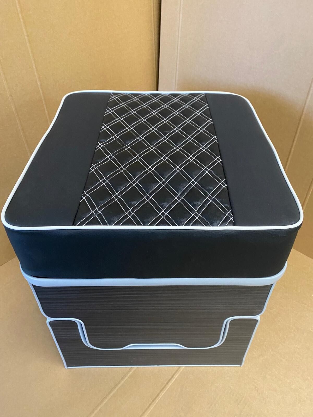 Potti Cushion for Thetford Porta Potti Box (47cm x 50cm) Double Diamond ...